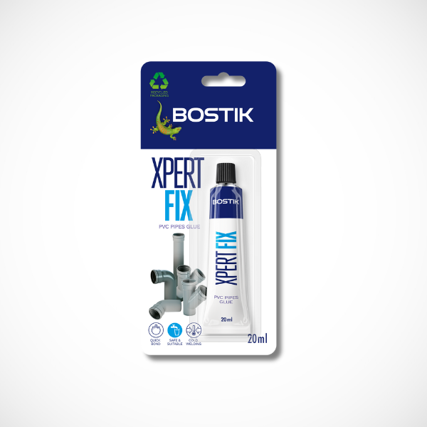 Bostik Xpert Fix Pipe Adhesive 20ml (Transparent) – Titan Sarawak Sdn Bhd
