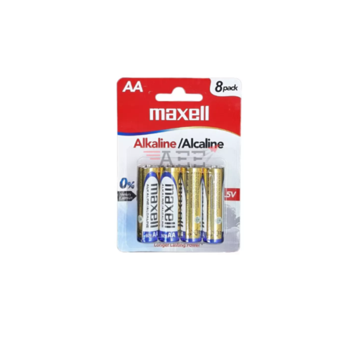 Maxell Alkaline AA Battery (LR6) - 8B – Titan Sarawak Sdn Bhd